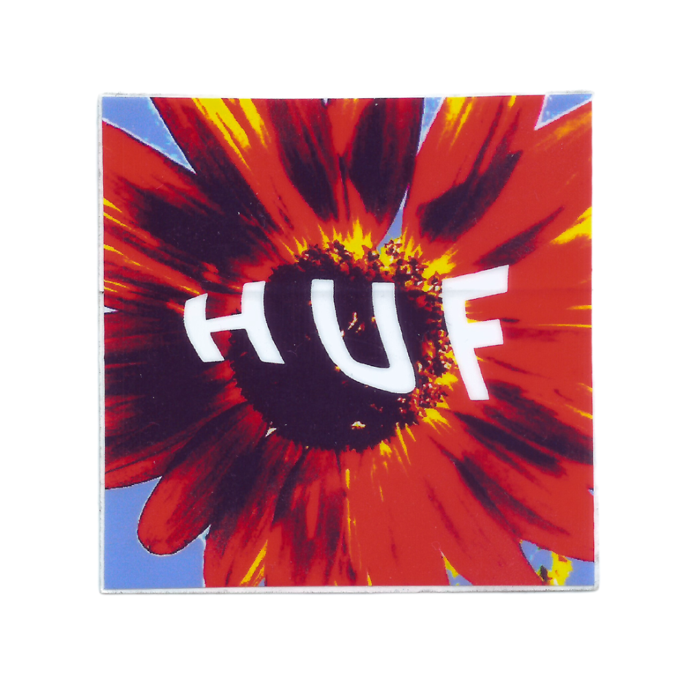 Adesivo Huf Worldwide Flower – Forever Skate Shop