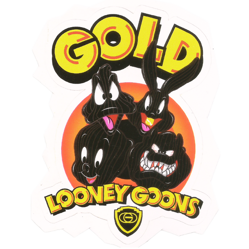 Adesivo The Kaio Corp Gold Looney Goons – Forever Skate Shop